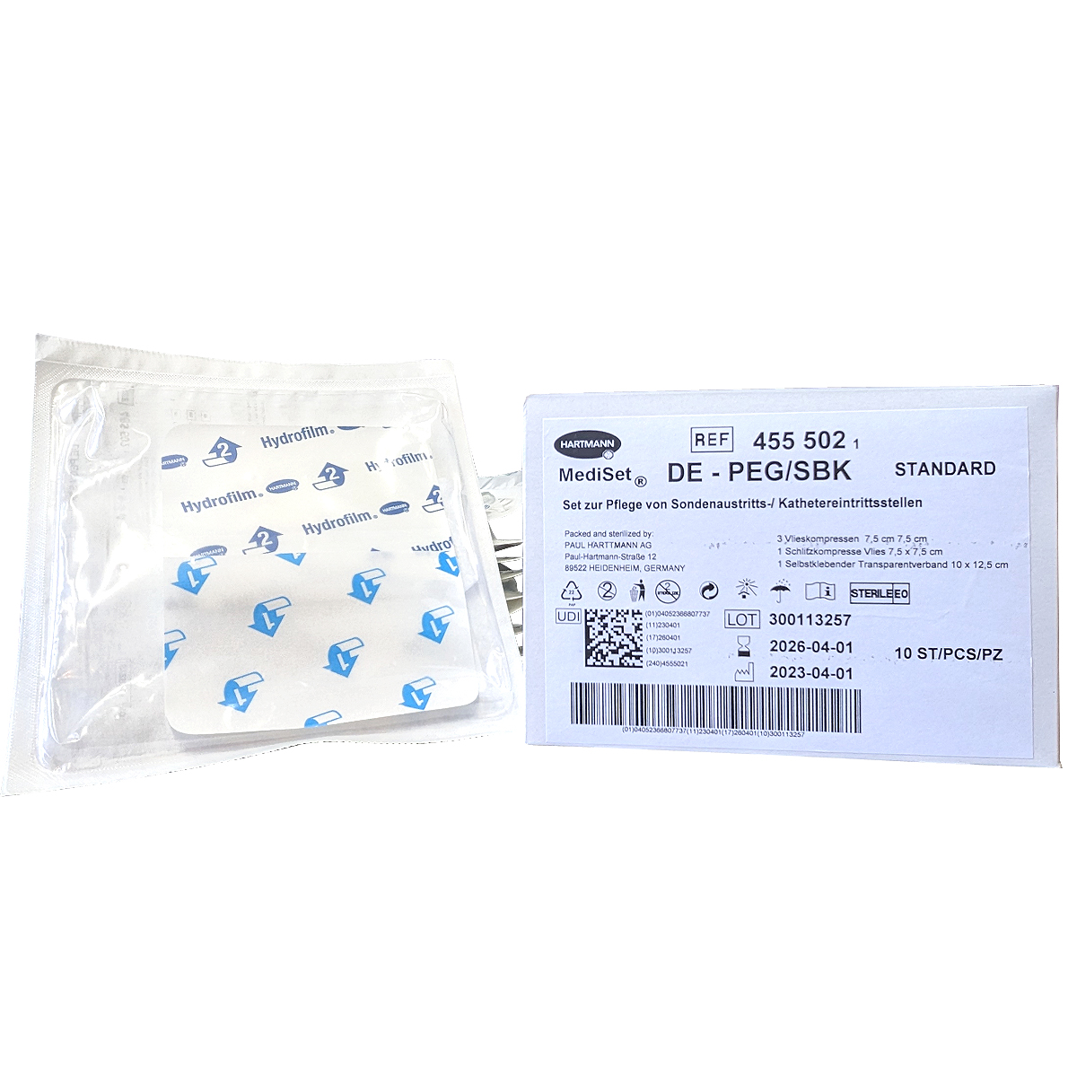 Hartmann MediSet® PEG / SBK Standard - 5-teilig - 10 Stück | ProPraxis ...
