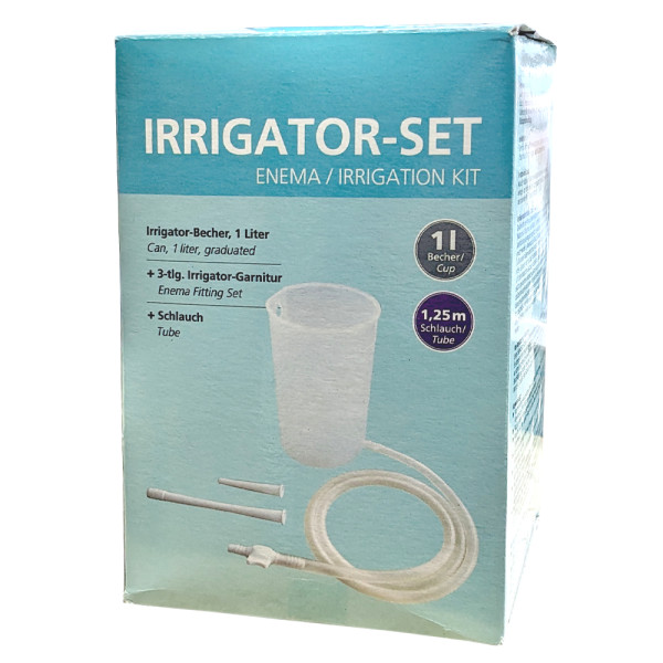Irrigator-Set 1000 ml aus auskochbarem Kunststoff | ProPraxis TCM ...
